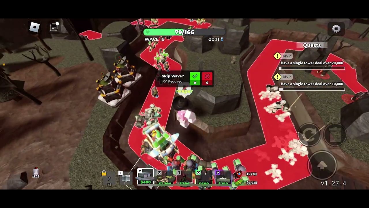 Spawn Towers Only Versus Intermediate Mode TDS - YouTube