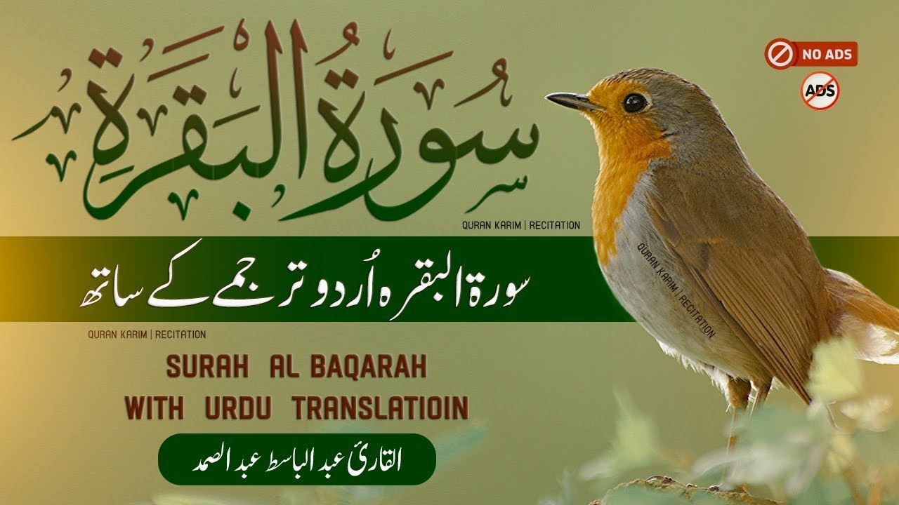 🔴Surah Al-Baqarah Full Recitation by Sheikh Abdulbasit Abdussamad ...