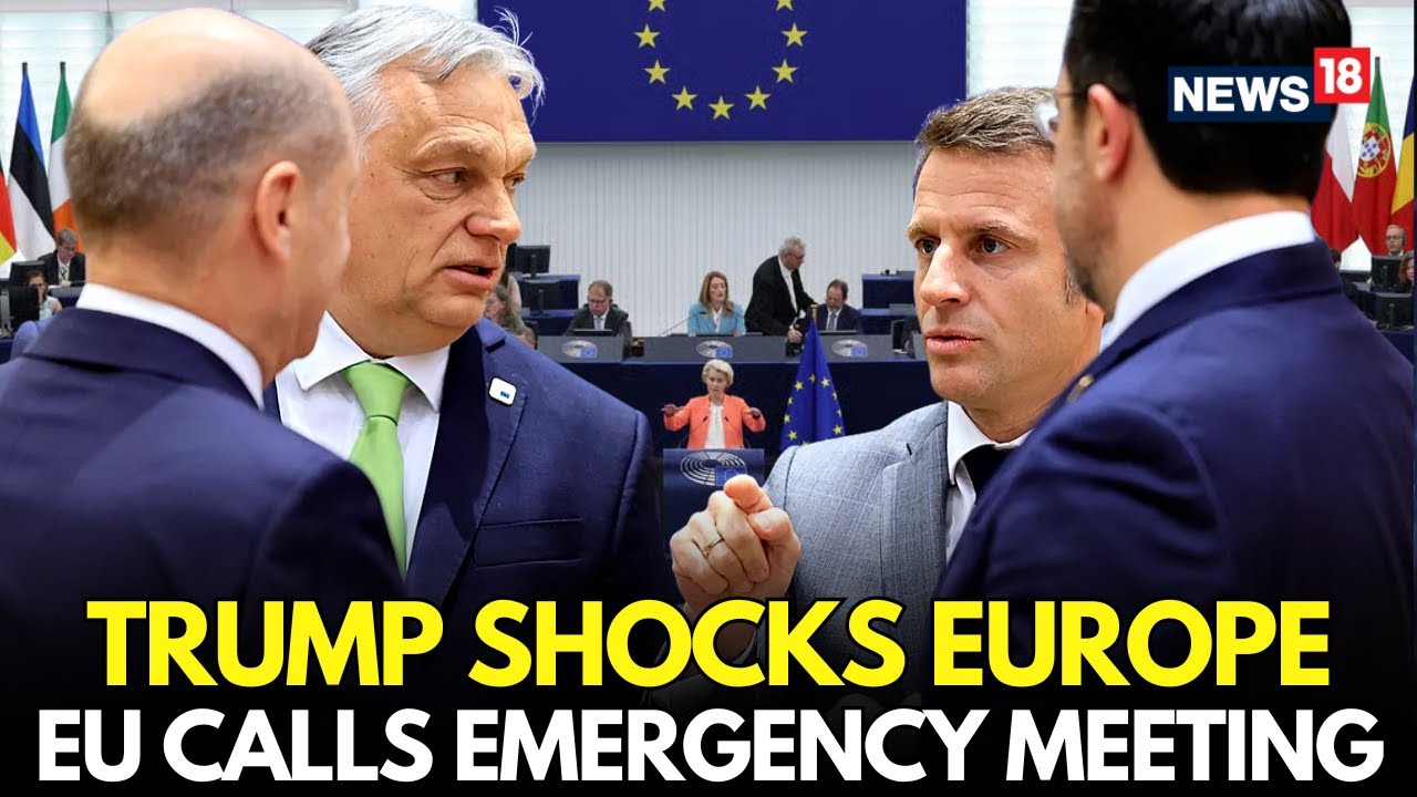 LIVE | Trump Sparks EU Emergency Summit with Shocking Greenland Tariff ...