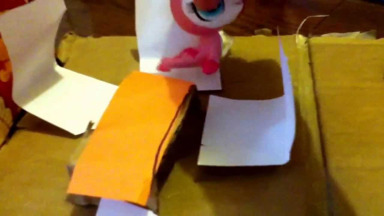 Lps:house tour(first time making homemade furniture - YouTube