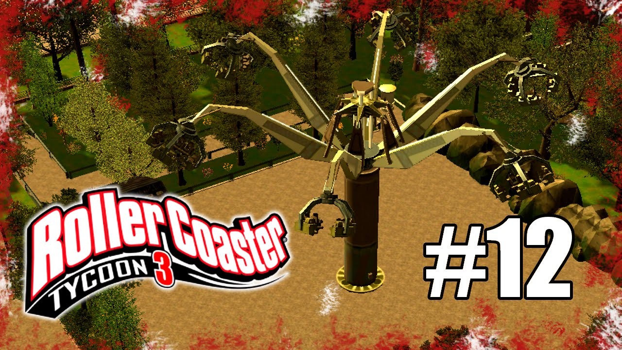 Roller Coaster Tycoon 3 | Theme Park Part 12 - YouTube