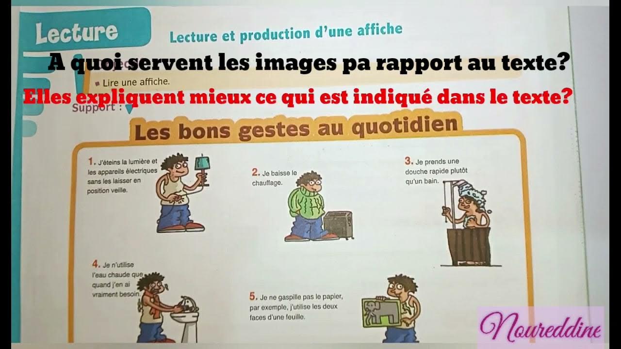 Lecture et production d'une affiche page 33 , Français au collège - YouTube