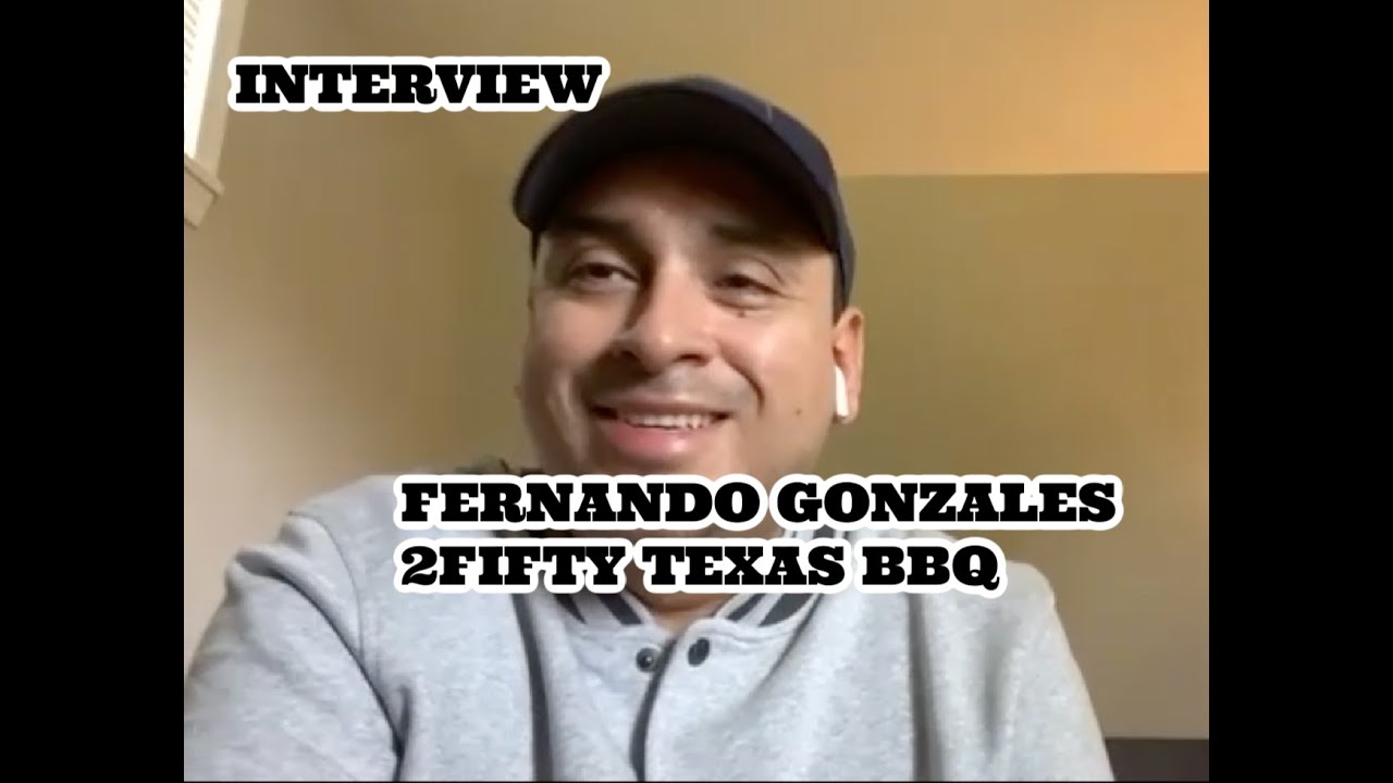 Fernando Gonzales - 2Fifty Texas BBQ - Riverdale Maryland - YouTube