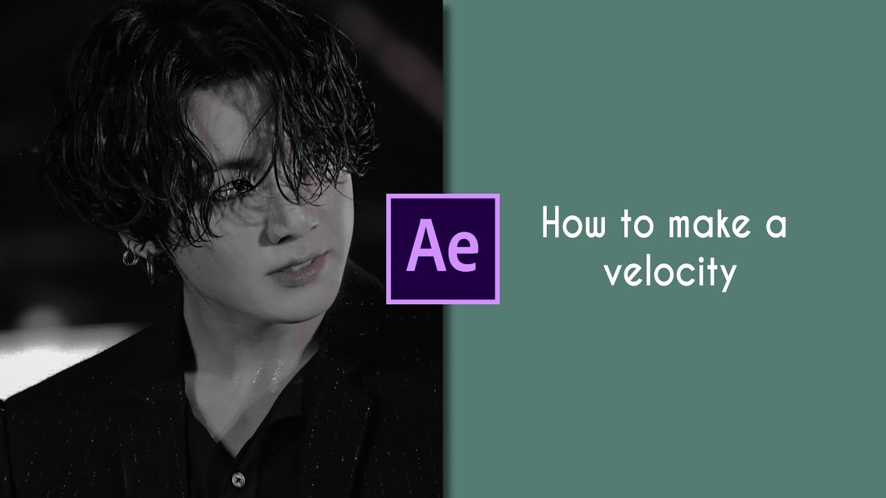 How to make a velocity | After Effects Tutorial - YouTube