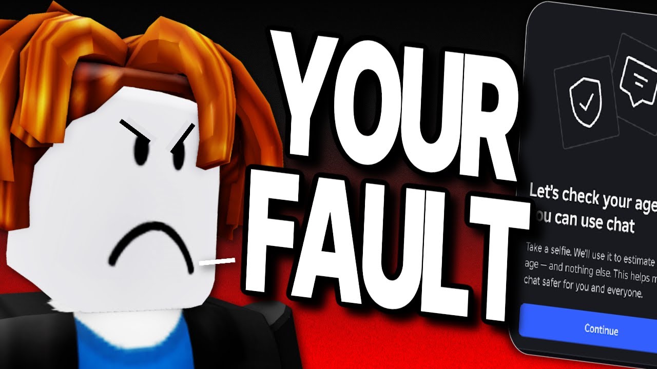 No, We Did Not Ask For This (Roblox AI Age Estimation) - YouTube