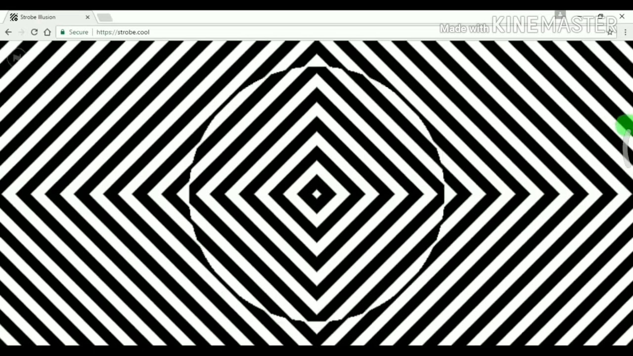 Watching and focus continue at the center and them see illusion at your ...