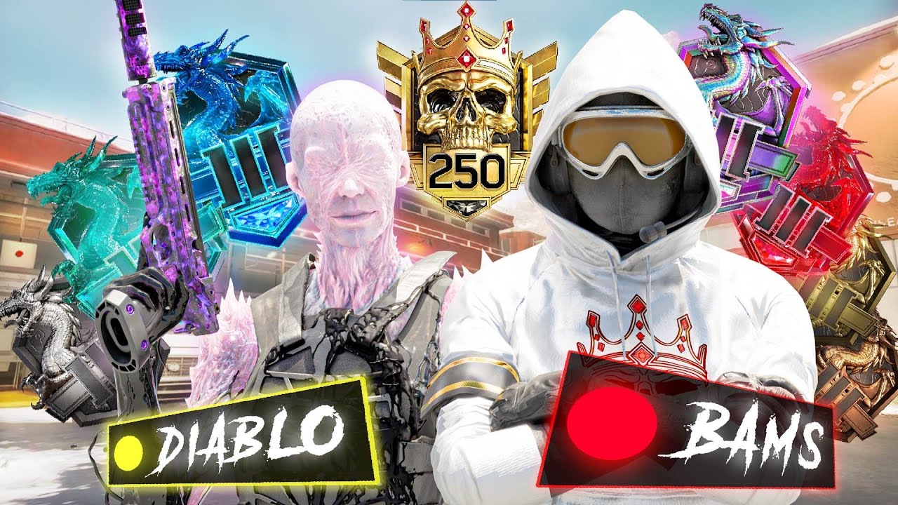 BAMS and DIABLO 2v2 VS EVERY RANK IN CALL OF DUTY... - YouTube