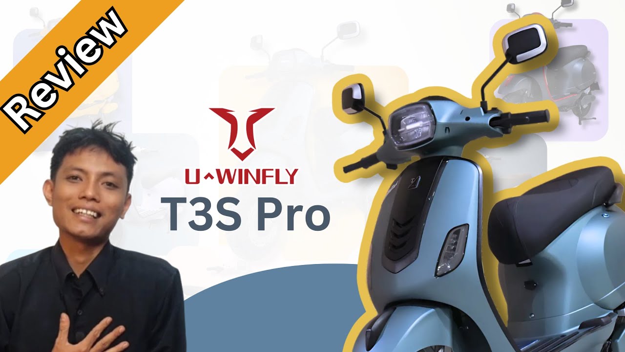 REVIEW MOTOR LISTRIK U-WINFLY T3S PRO - YouTube