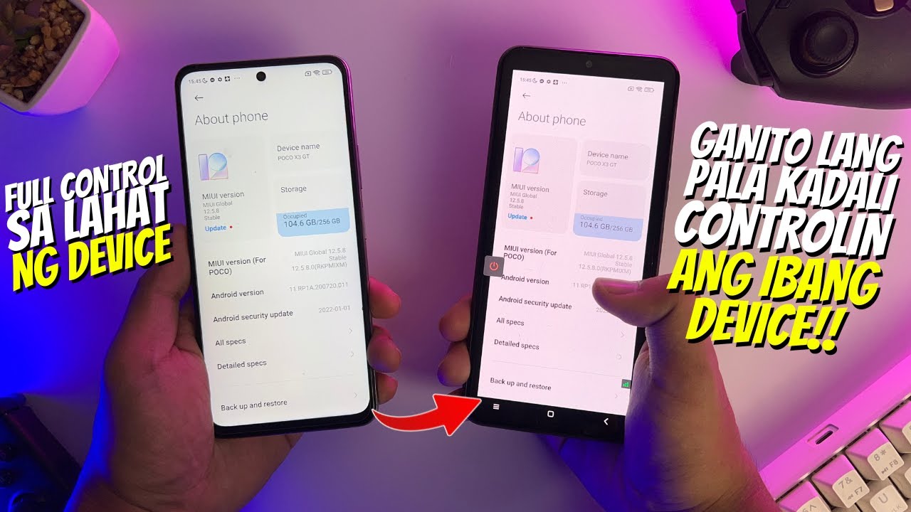Paano MACONTROL Ang PC, LAPTOP, and SMARTPHONES Mo Gamit Ang Isang ...