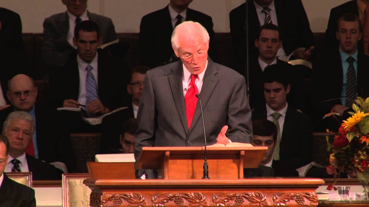 Message given by Dr. Bob Jones III - YouTube