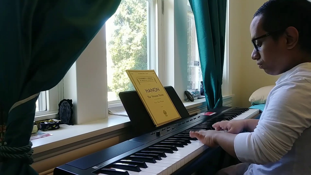 Hanon finger piano exercise No. 2 - YouTube