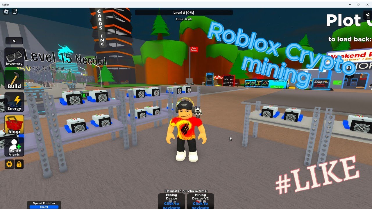 Roblox Crypto mining pt1 - YouTube