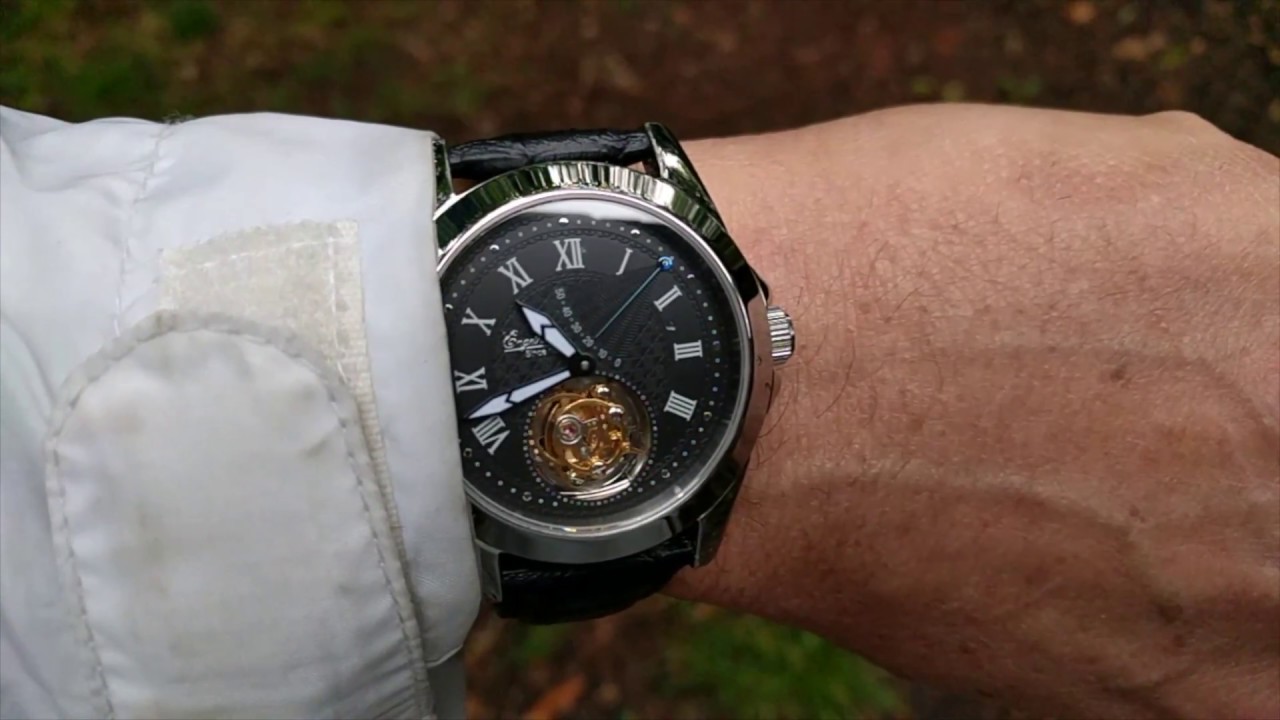 350 EUR Chinese Flying Tourbillon - YouTube
