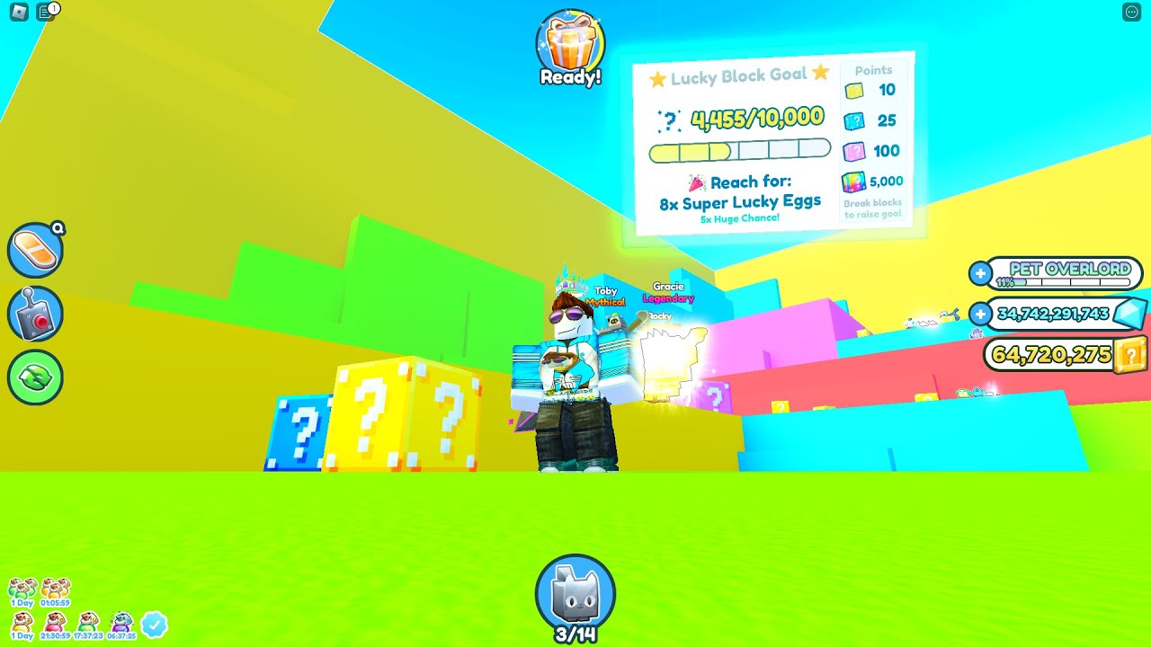 Roblox Pet Simulator X Update LUCKY โซนใหม่กับสัตว์ Lucky - YouTube