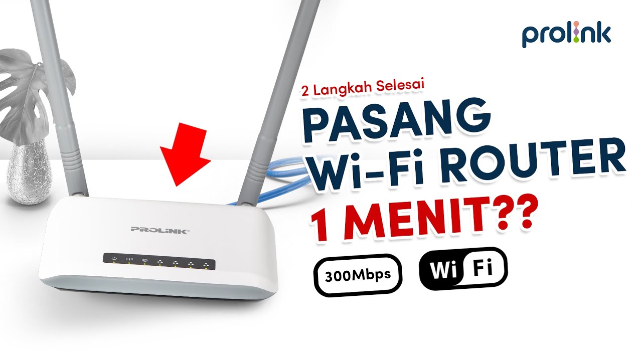 [TUTORIAL] Cara set up router dalam 1 menit! Step by step anti ribet ...