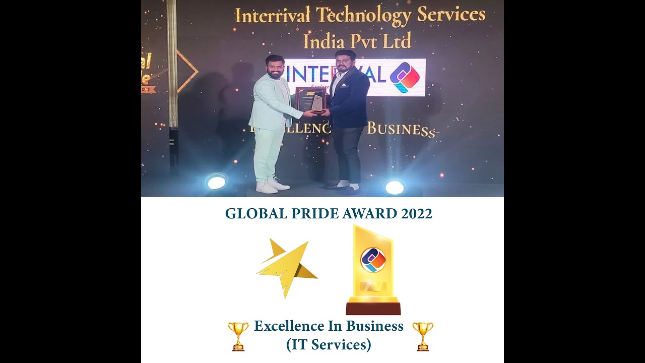 Global Pride Award 2022 - 2023 🏆 for EXCELLENCE IN BUSINESS - IT SERVICES - YouTube