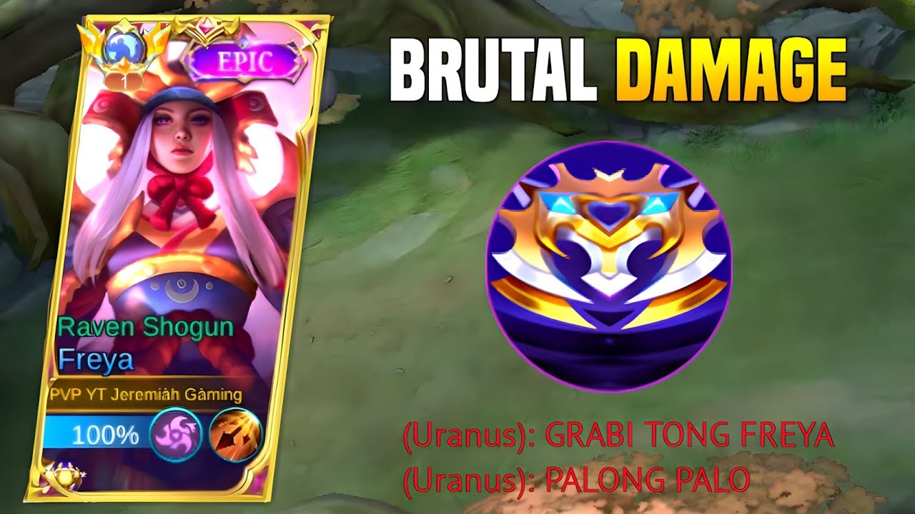 FINALLY! THE NEW FREYA BRUTAL DAMAGE IS HERE! | FREYA BEST BUILD 2023 ...