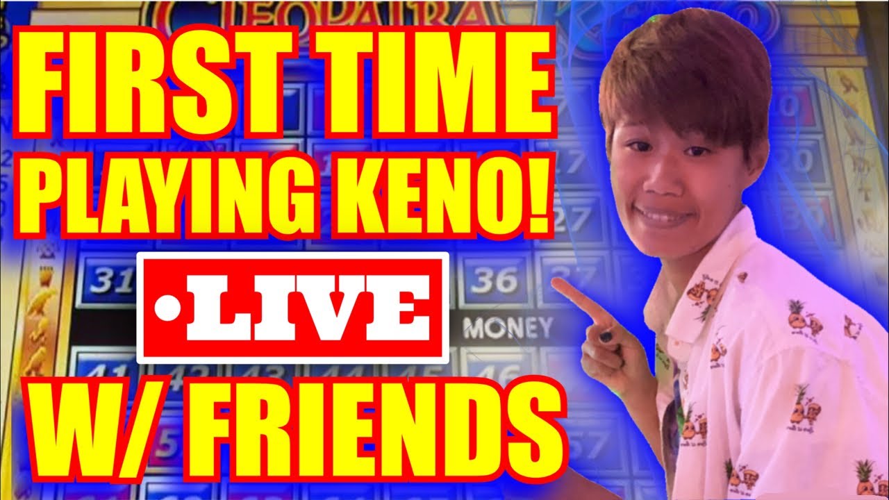 🔴Taking on Keno LIVE in Las Vegas!🎰w/ Friend @ The Palms Casino # ...