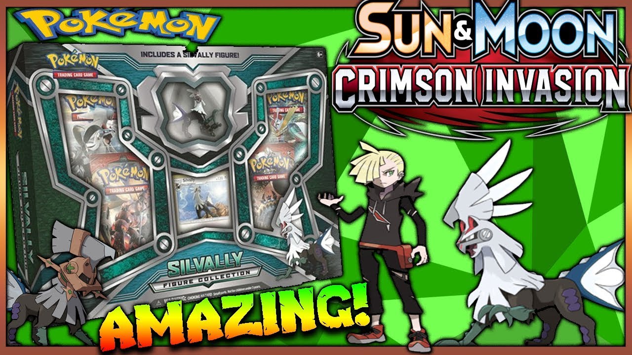 POKEMON SILVALLY FIGURE COLLECTION BOX OPENING! OH CRIMSON INVASION ...