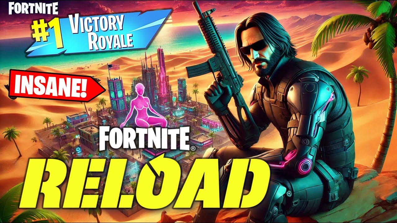Hot Drops at Paradise Palms are *INSANE* in OG Fortnite Reload! - YouTube
