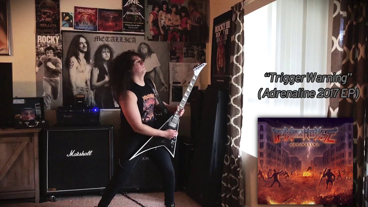 POWERHOUSE - Trigger Warning (Live Guitar Playthrough) - YouTube