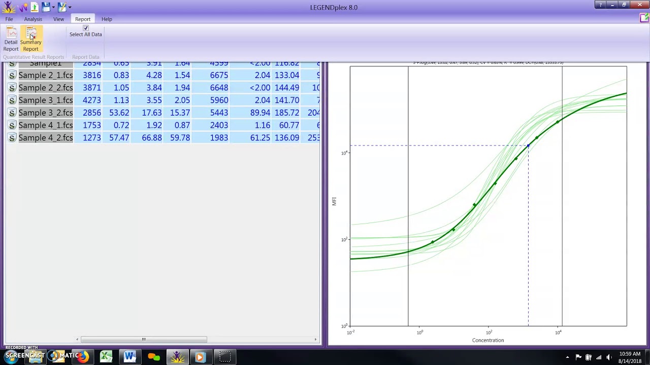LEGENDplex™ Software v8 – 4. Reports - YouTube