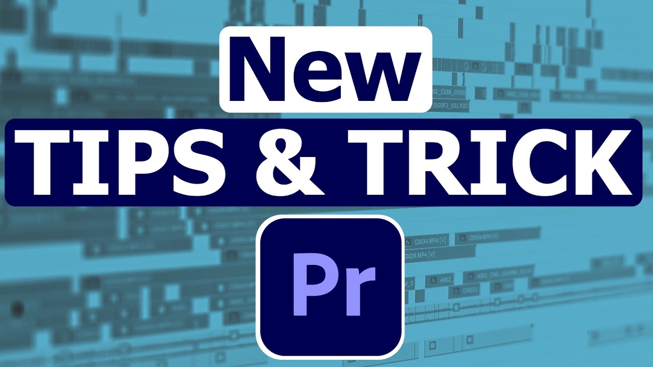 Premiere Pro tips and tricks 2023 | Premiere Pro tutorial - YouTube