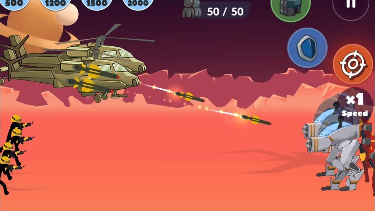 RAY | Hack Stickman World War - air war| (Android, iOS) - YouTube