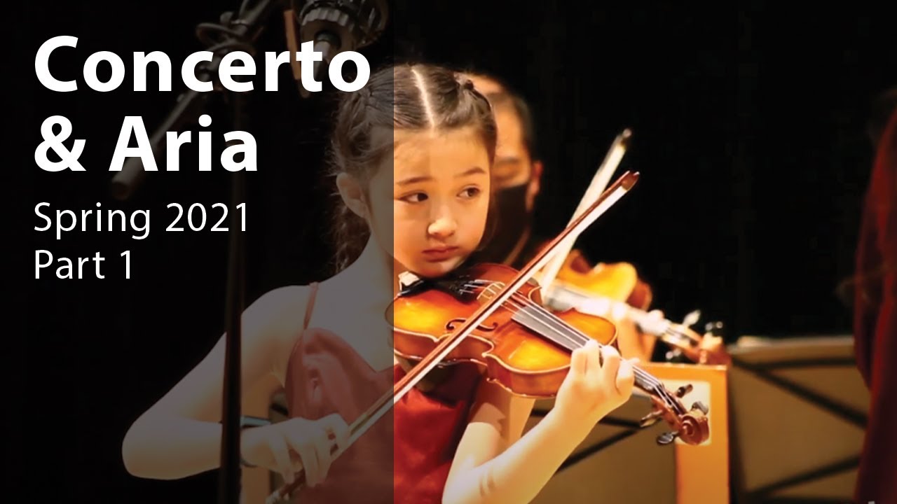 MacPhail Concerto & Aria Concert - Program 1 - YouTube