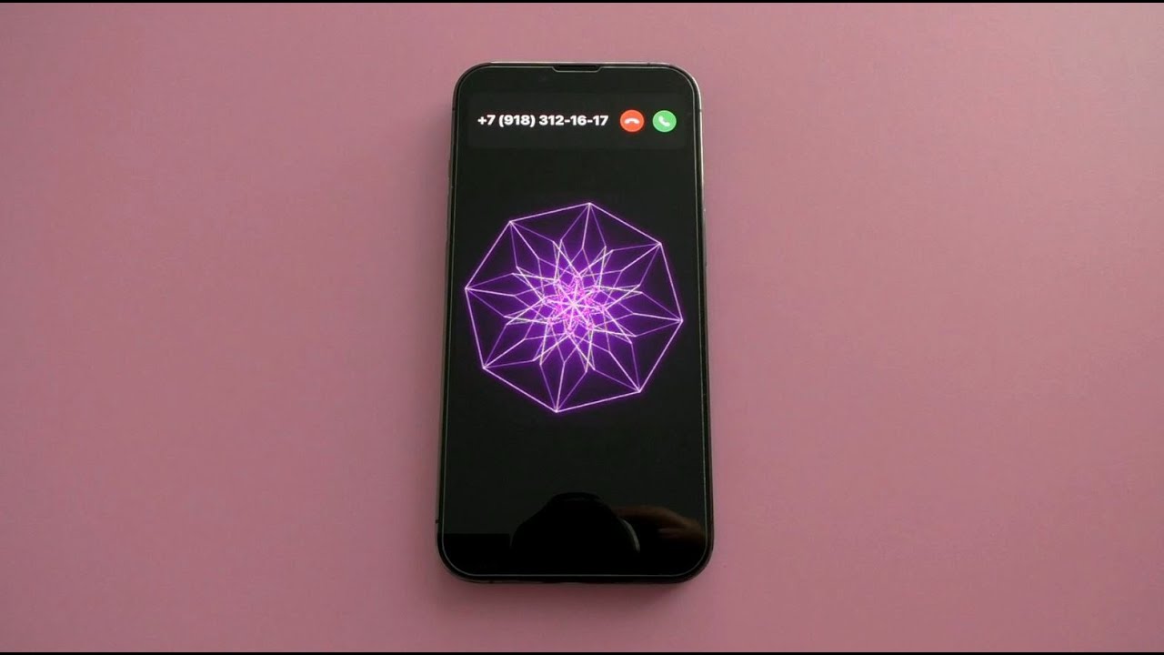 iPhone 13 Pro Beautiful Incoming Call (Custom Screen) - YouTube