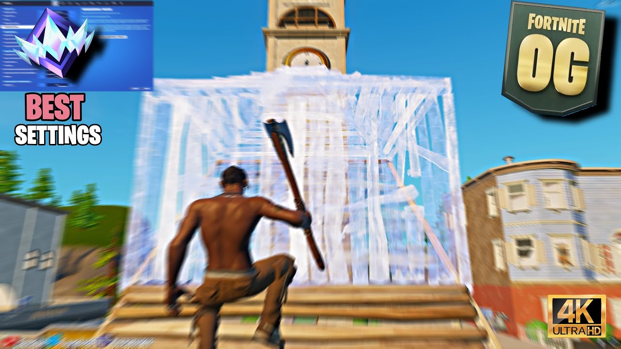 *NEW* Best OG Fortnite Season KBM keyboard SETTINGS + Sensitivity (PS5 ...