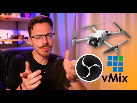 Como adicionar DRONE na Sua TRANSMISSÃO AO VIVO (MODO GAMBIARRA ON)
