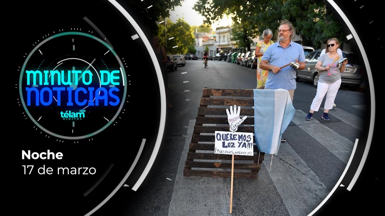 Minuto de Noticias. Emisión de la noche del 17 de marzo. - YouTube