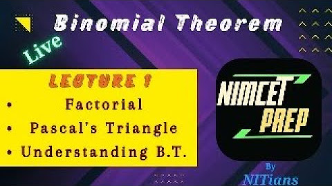 Binomial Theorem - YouTube