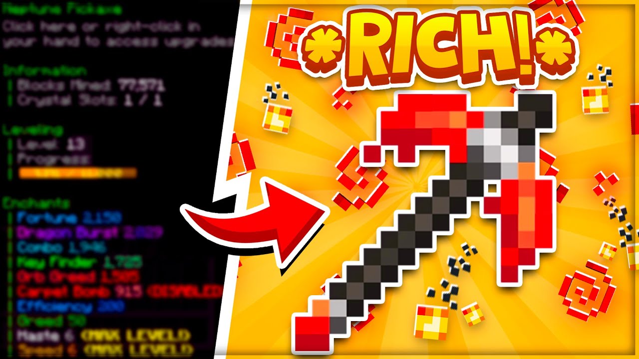 MAKING A *OP* SOTW PICKAXE ON PRISONS! | Minecraft OP Prison - YouTube