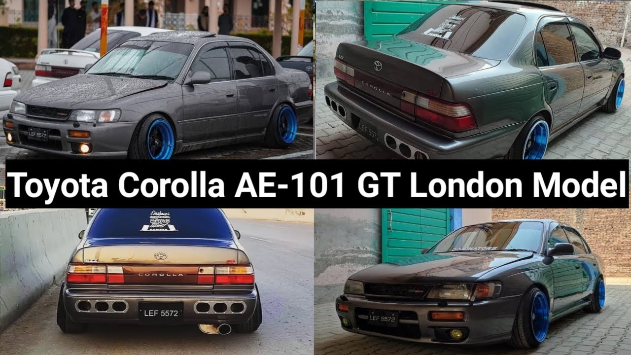 Toyota Corolla AE-101 2ZZ GT London Model | 10 JJ Rims Modified | Cars ...