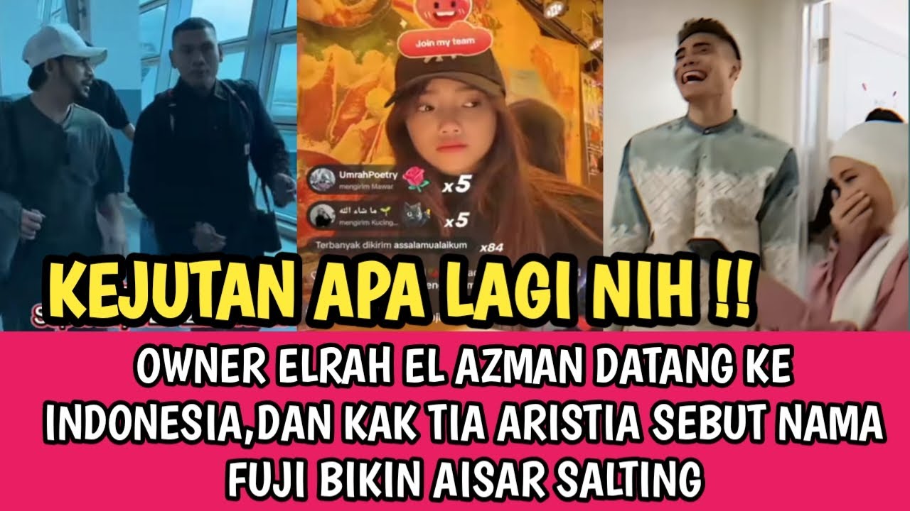 ADA APA NIH? OWNER ELRAH MALAYSIA DATANG KE INDONESIA,DAN KAK TIA SEBUT ...