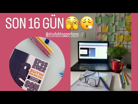 SON 16❗️son iki hafta planım|tekrarlar yetişecek mi🫣#kpss2022 #kpsslisans #kpssönlisans #öabt#vlog