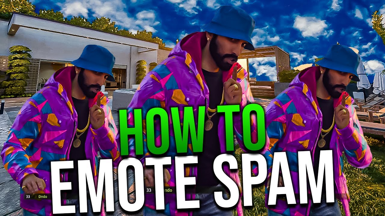 HOW TO EMOTE SPAM IN BLACK OPS 6 (TOXIC PLAYERS YOUR WELCOME) - YouTube