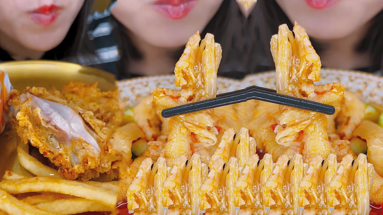 eating asmr mukbangs foods #141 - YouTube