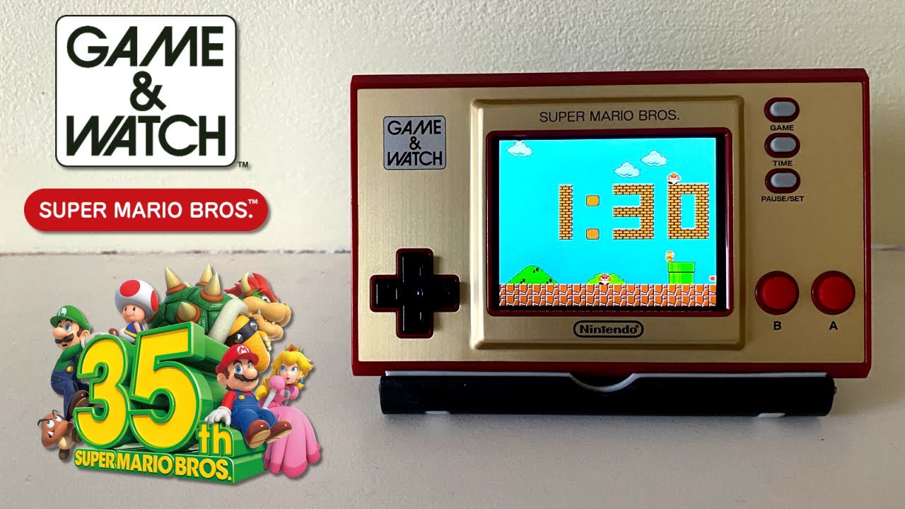 Game & Watch Super Mario Bros opening and first impressions! - YouTube
