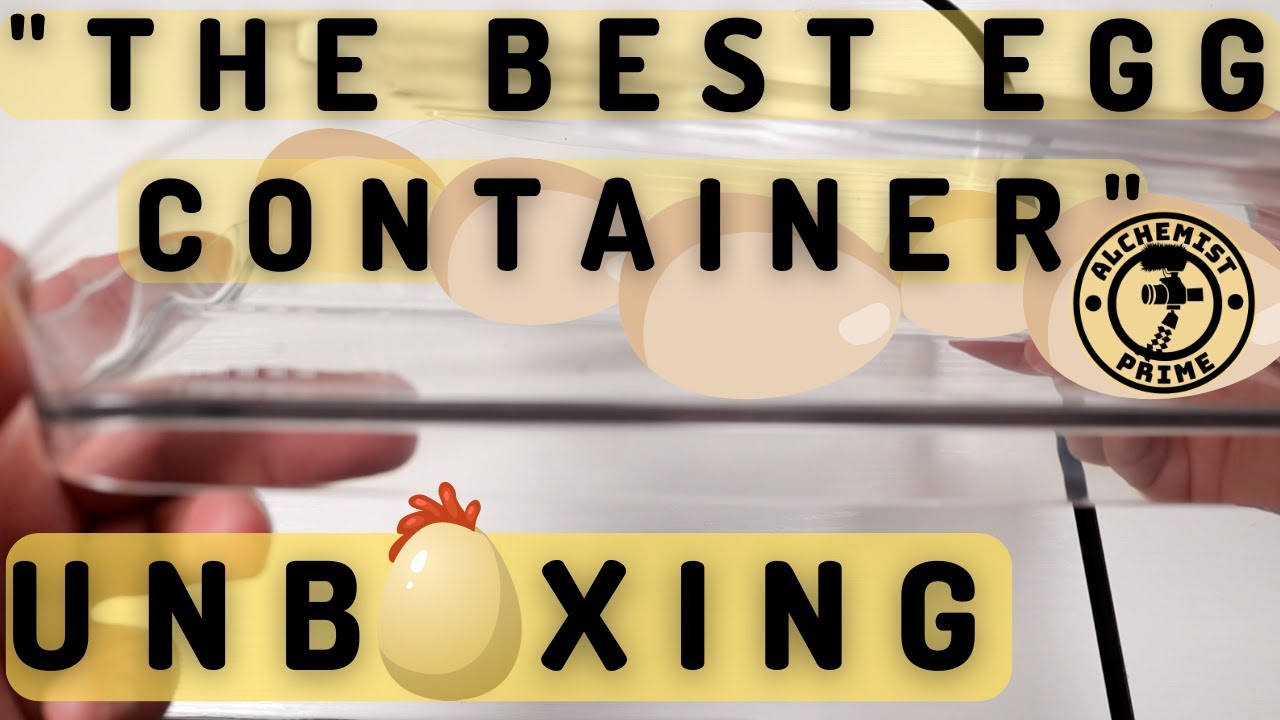 The Best Egg Container (Unboxing) - YouTube