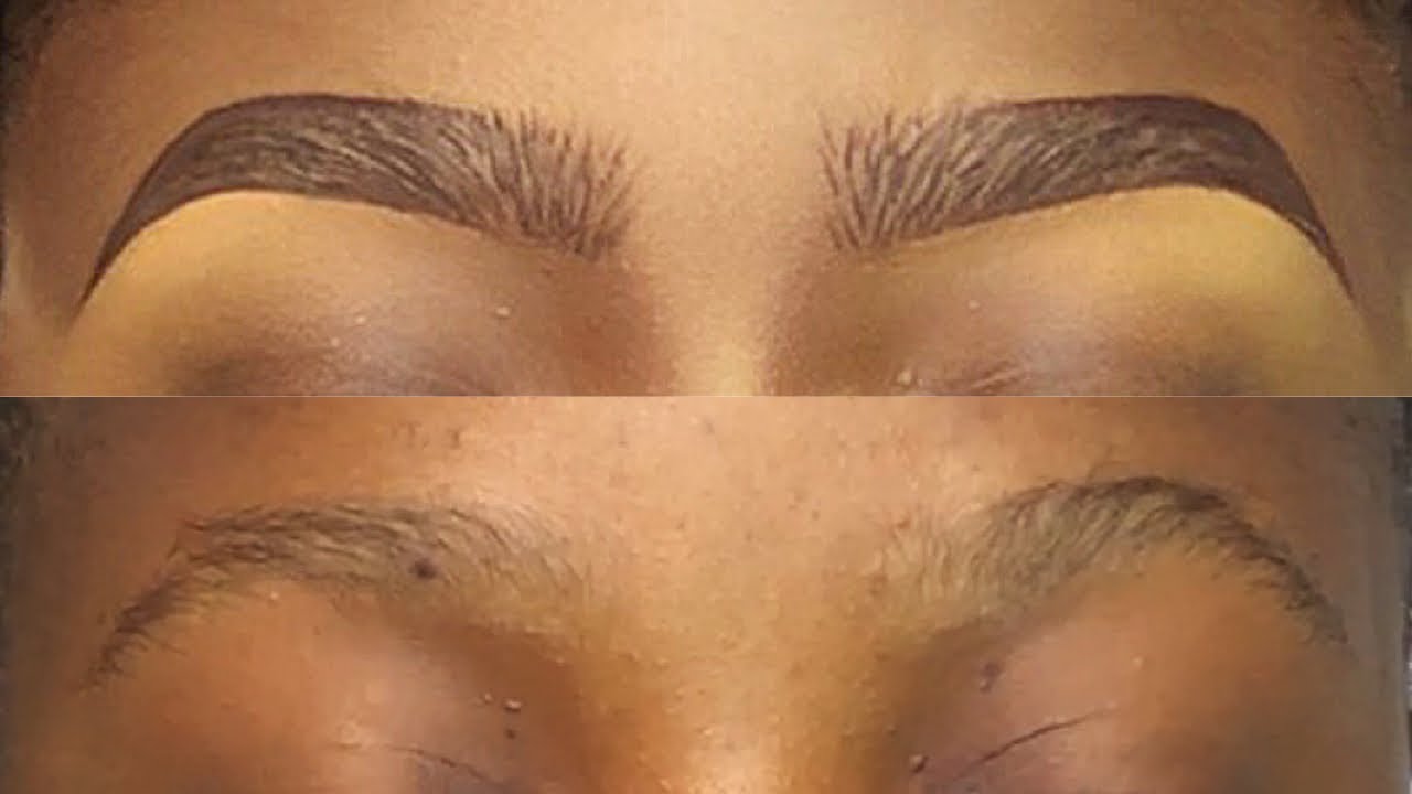 Updated brow tutorial / easy step by step Eyebrow tutorial - YouTube