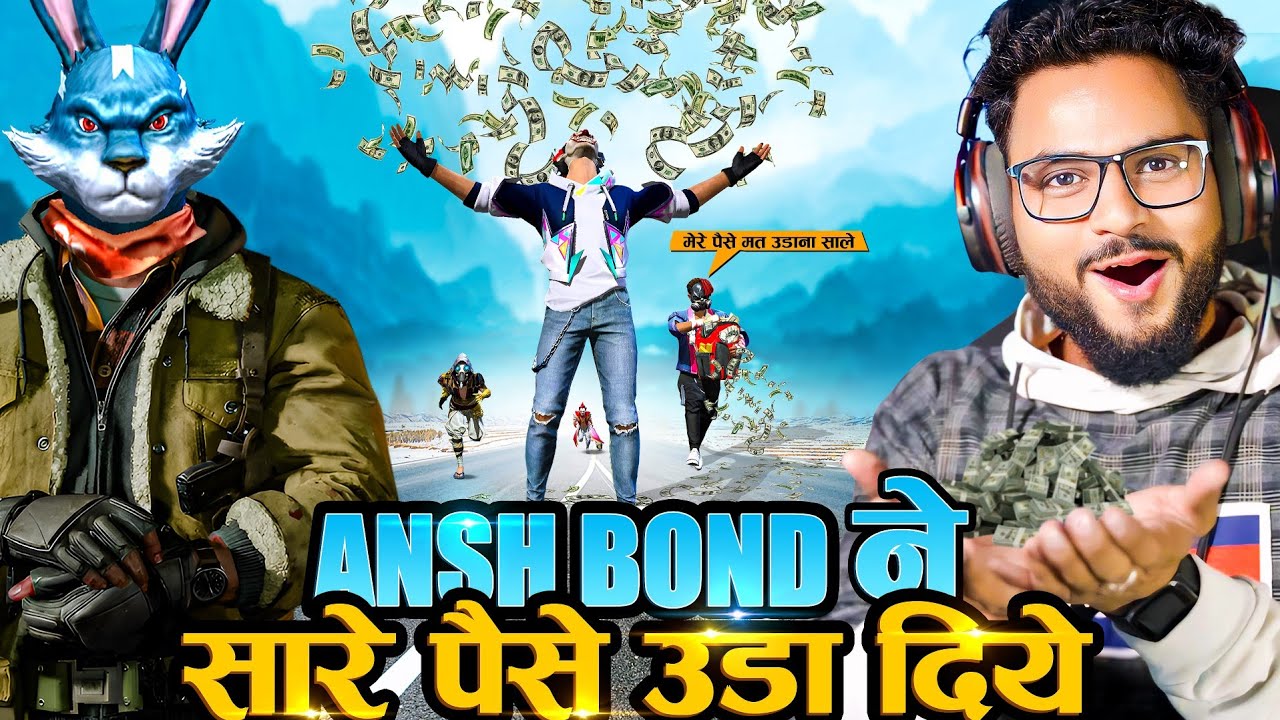 ANSH BOND VS V BADGE LIVE STREAMER 💀 Rai Won 10000 🤑 आजा Ansh Bond 1 Vs ...