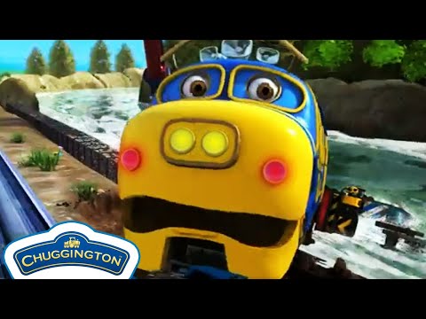 HELP! Brewster is falling into the river! | Chuggington UK | Free Kids Shows