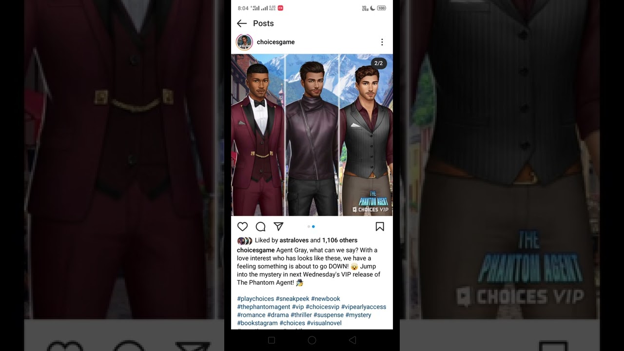 FIRST LOVE INTEREST FACE REVEALED: MALE AND FEMALE: THE PHANTOM AGENT ...