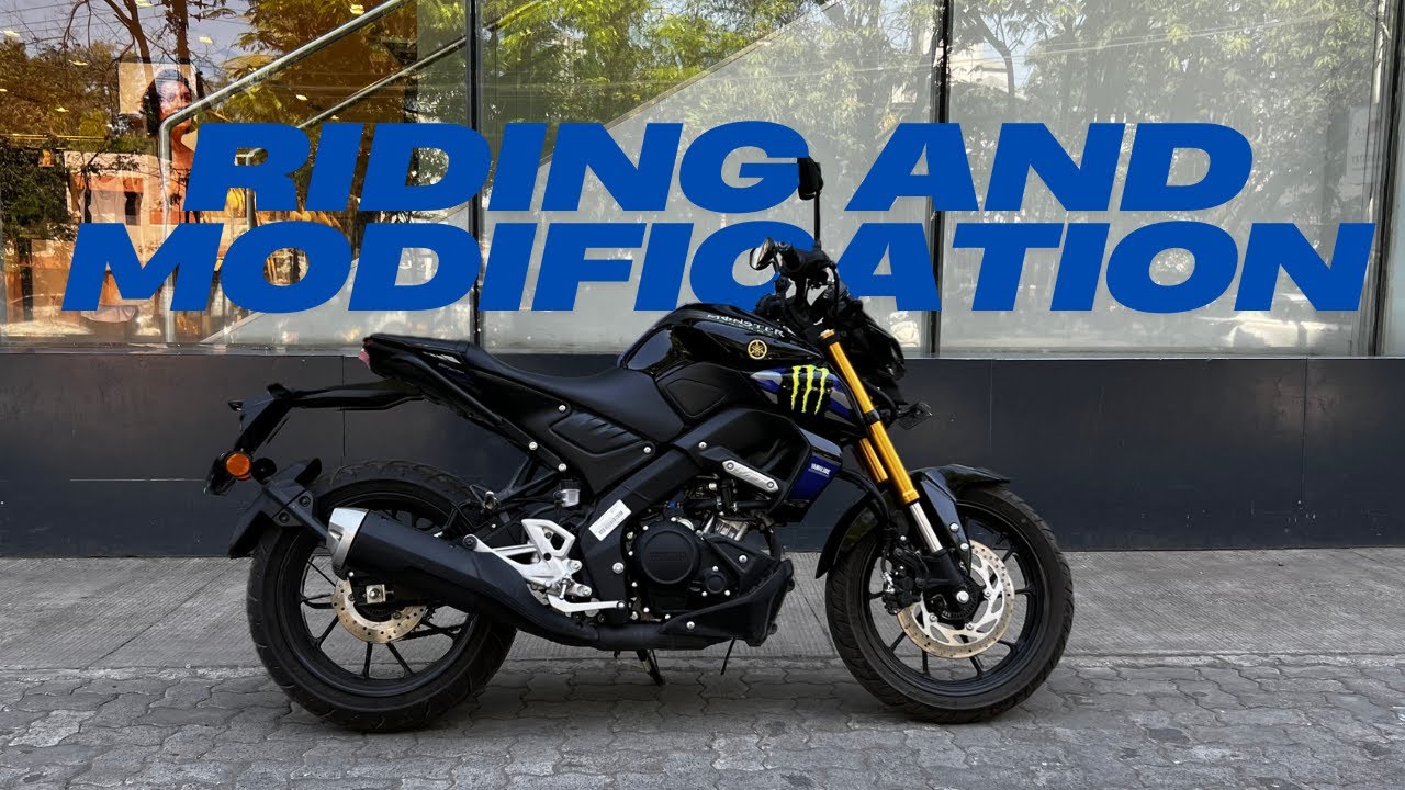 Bike Modification and ride after a long time ||MT15|| - YouTube