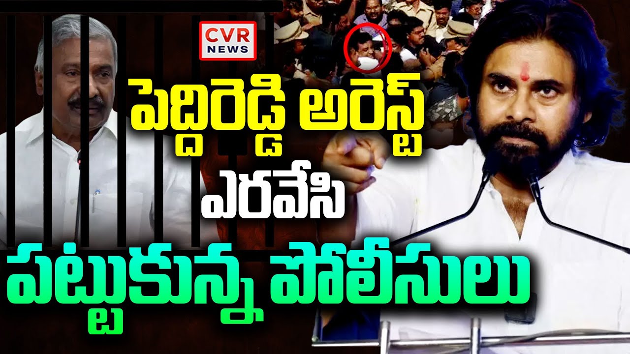 LIVE⭕-పెద్దిరెడ్డి అరెస్ట్..ఎరవేసి పట్టుకున్న పోలీసులు? | Peddireddy ...