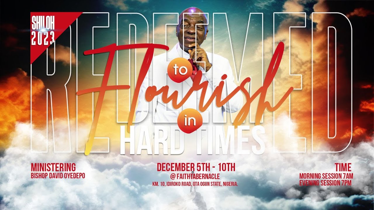 Shiloh 2023: Redeemed to Flourish in Hard Times. Visit https://shiloh2023.org - YouTube