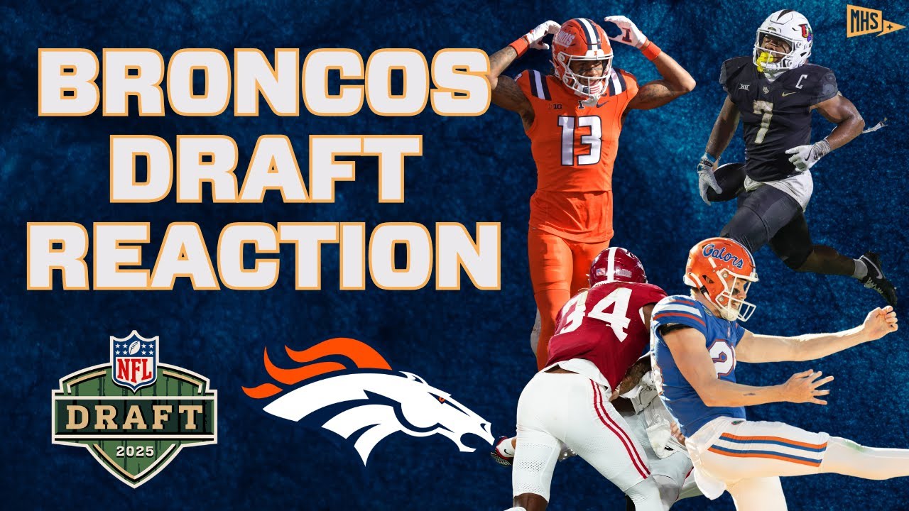 Denver Broncos make IMPACT additions in 2025 NFL Draft - YouTube